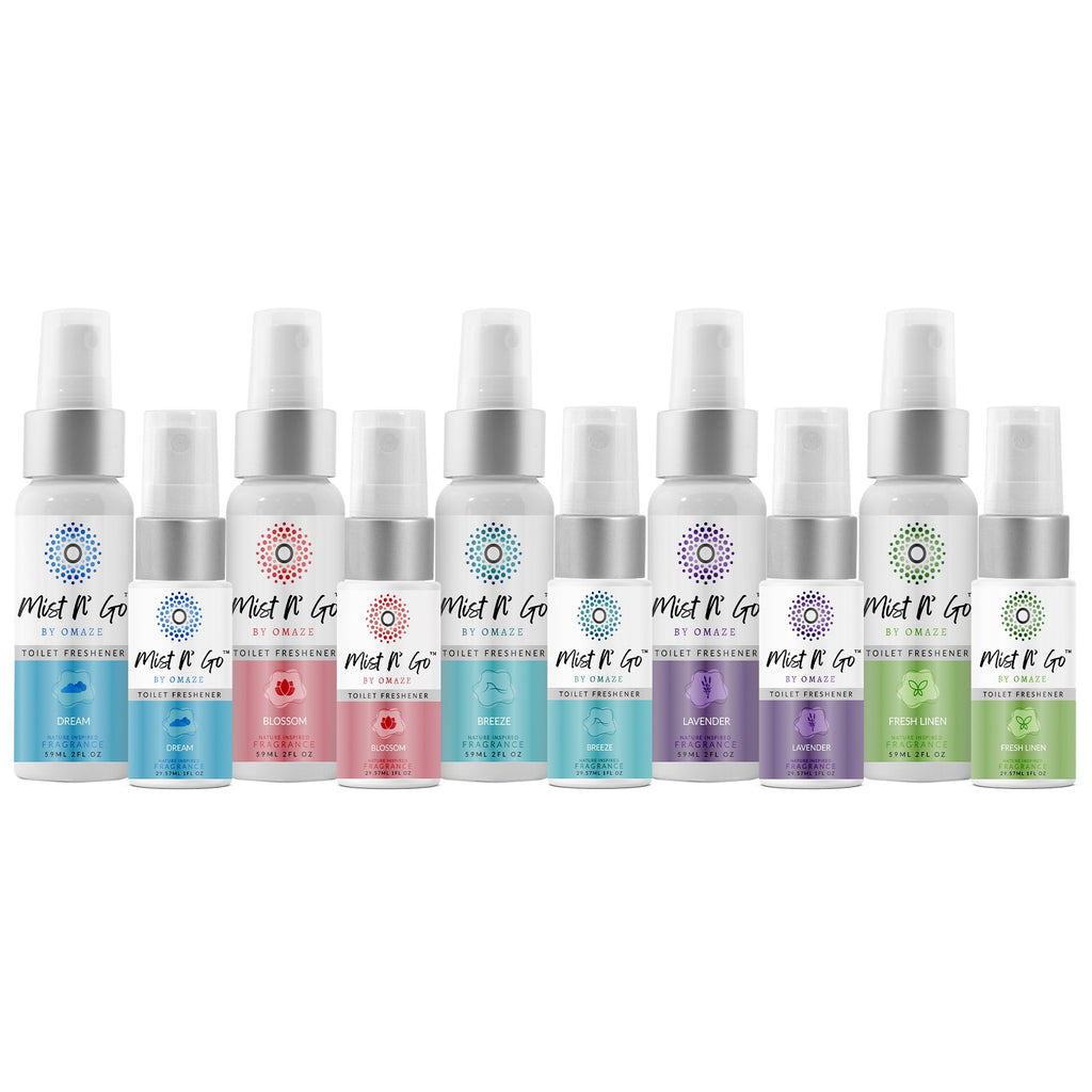 Mist N' Go Mix All - Family Pack – Mist N Go - Toilet Freshener